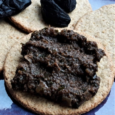 Black Garlic and Mushroom Pate | Pate Recipe | The Cooking Plumber