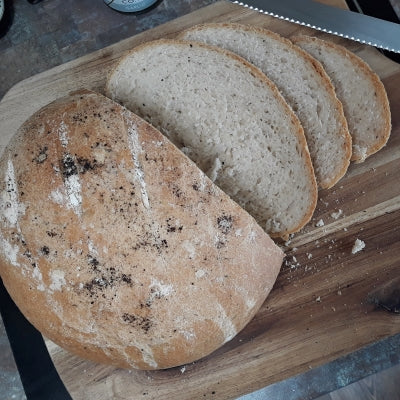 Home Made Black Garlic Bread Recipe – The Cooking Plumber