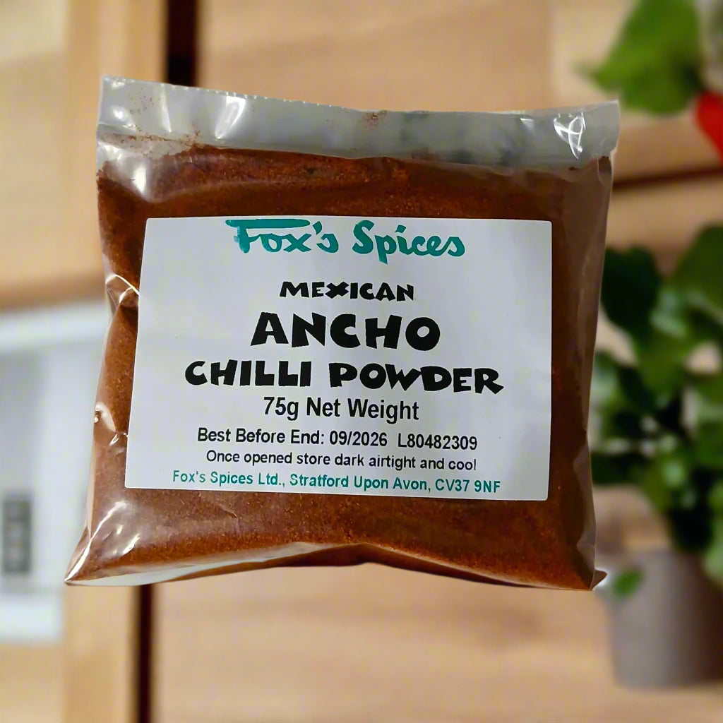 Ancho chilli powder | Buy Fox's Spices Online – The Cooking Plumber