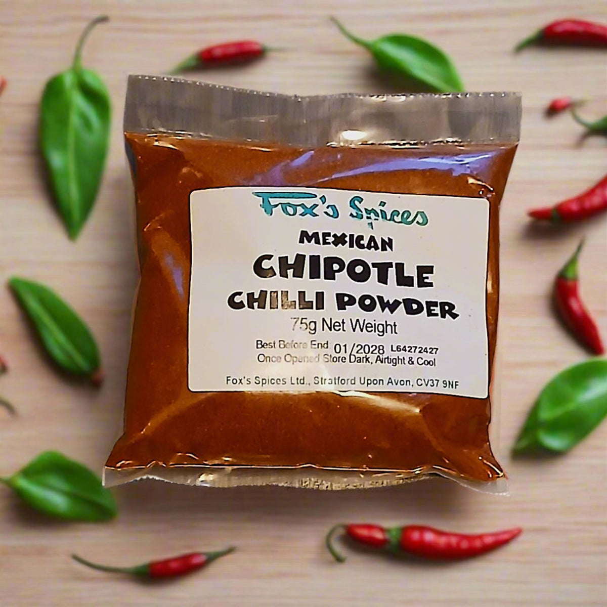 Chipotle Chilli Powder | Buy Fox's Spices Online – The Cooking Plumber